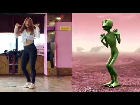 Yaşil uzayli _ düşün meni (ilk defe burda)