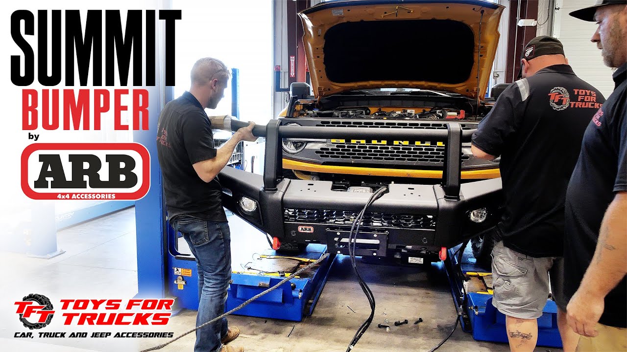 ARB Summit Bumper for Ford Broncos - YouTube