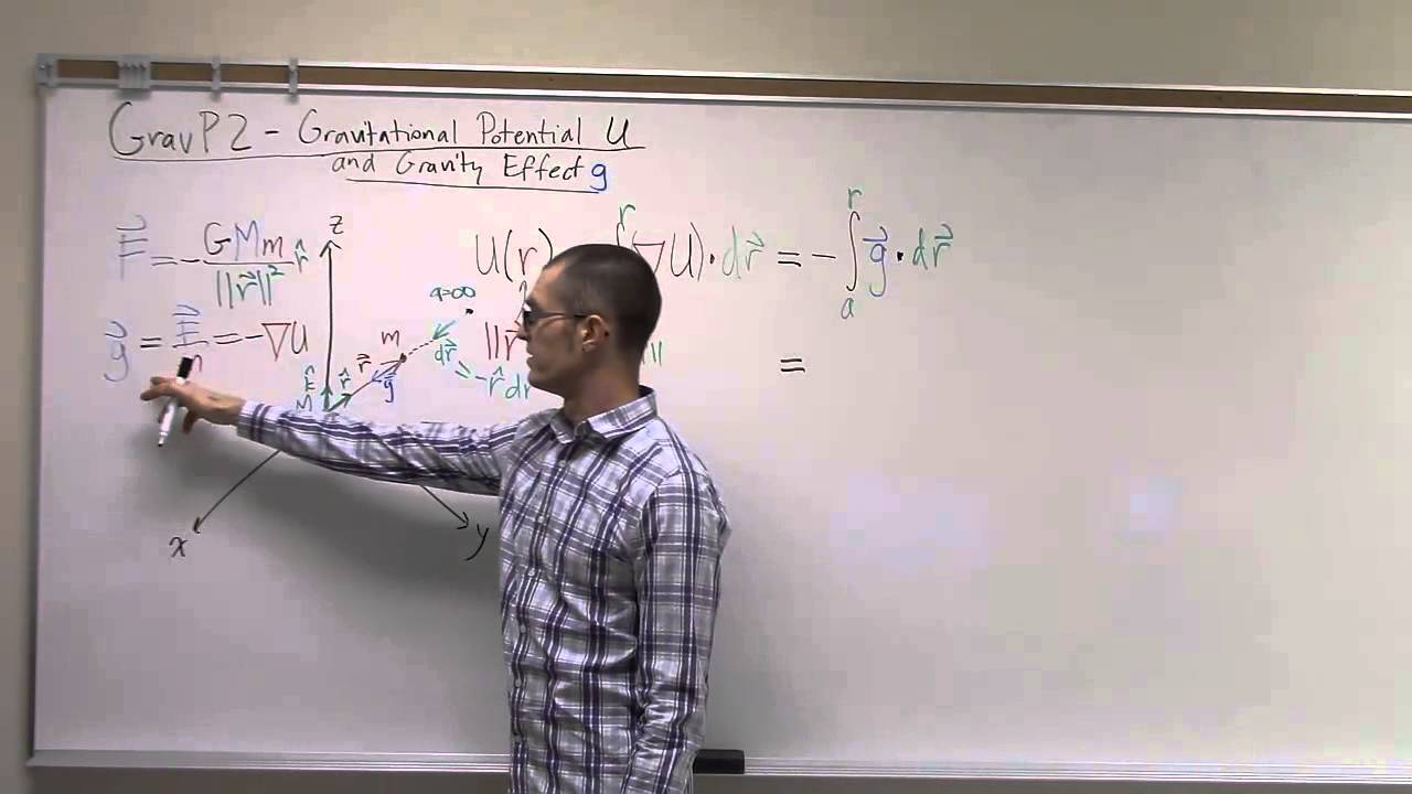 GOPH 547 - Topic GravP2b - Gravitational Potential Integral - YouTube
