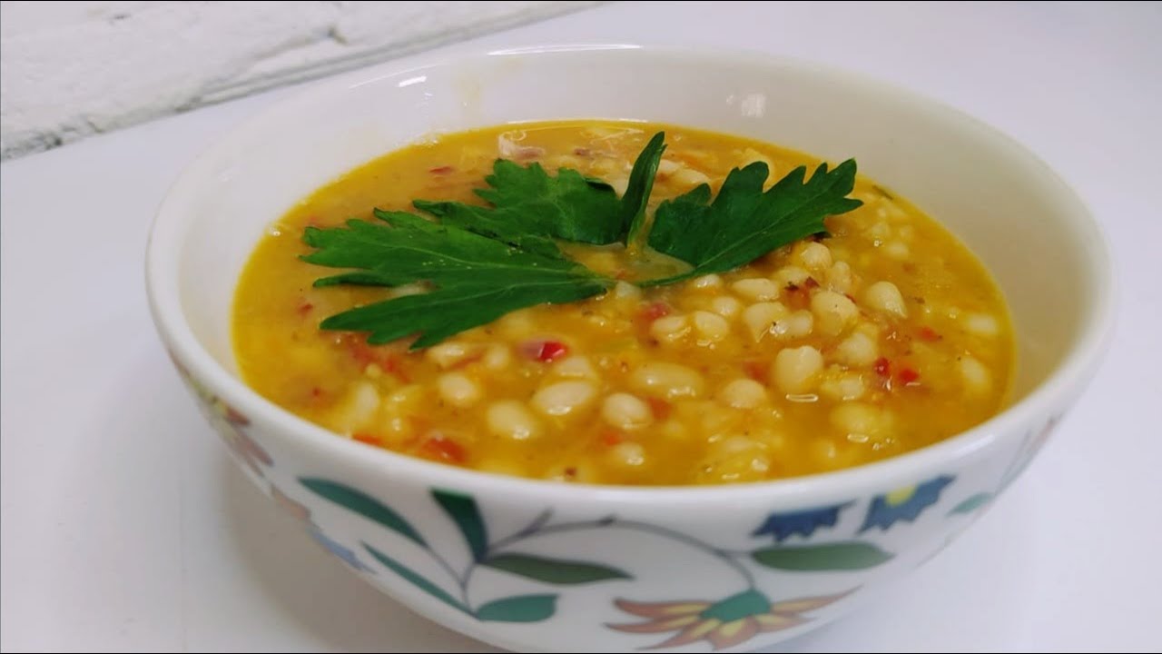 Como preparar unos sencillos frijoles blancos o blanquillos con chorizo ...