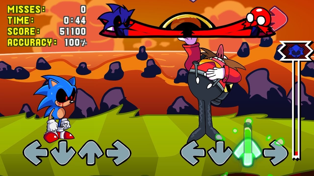 FNF - Spirits of Hell V2 - Mountain Peek (by Krispy) - [FC/4k] - YouTube