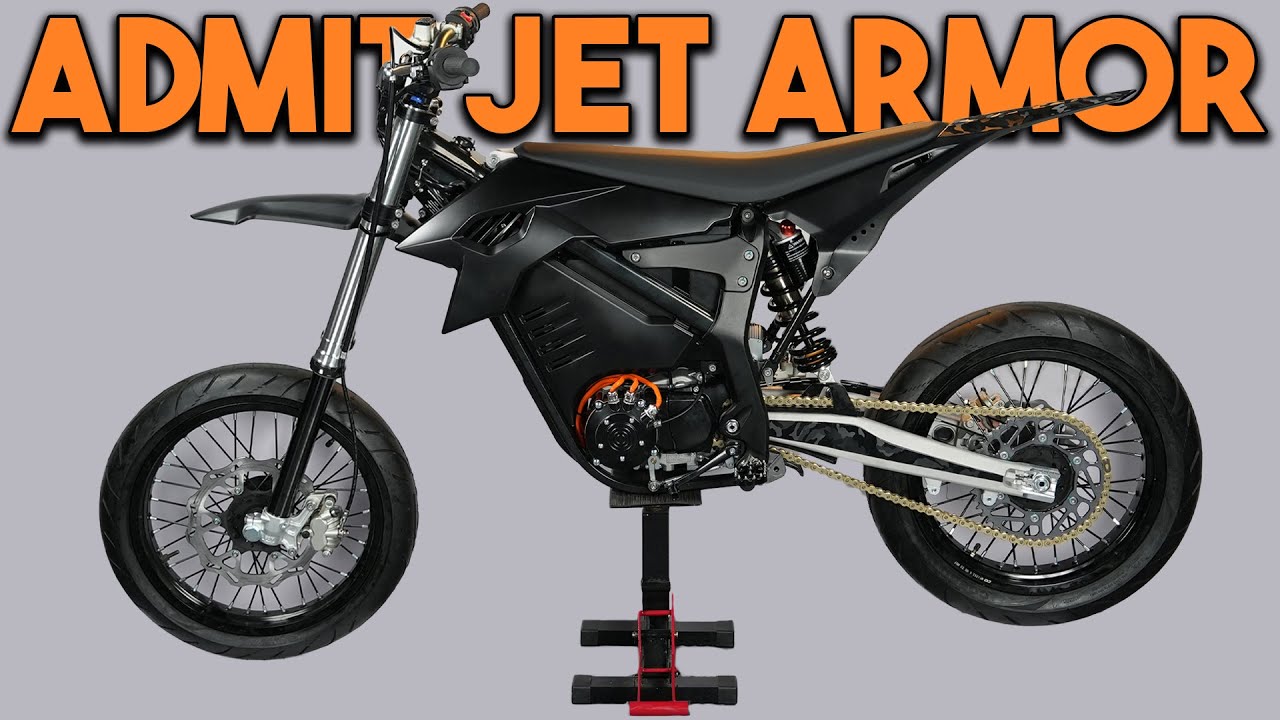 They Sent me This EMOTO in PIECES | ADMIT JET ARMOR BUILD - YouTube