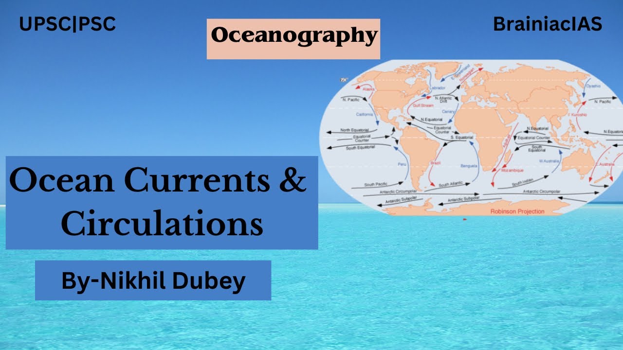 Geography Class-27 Topic: Ocean Currents|Types|Factors behind the ...