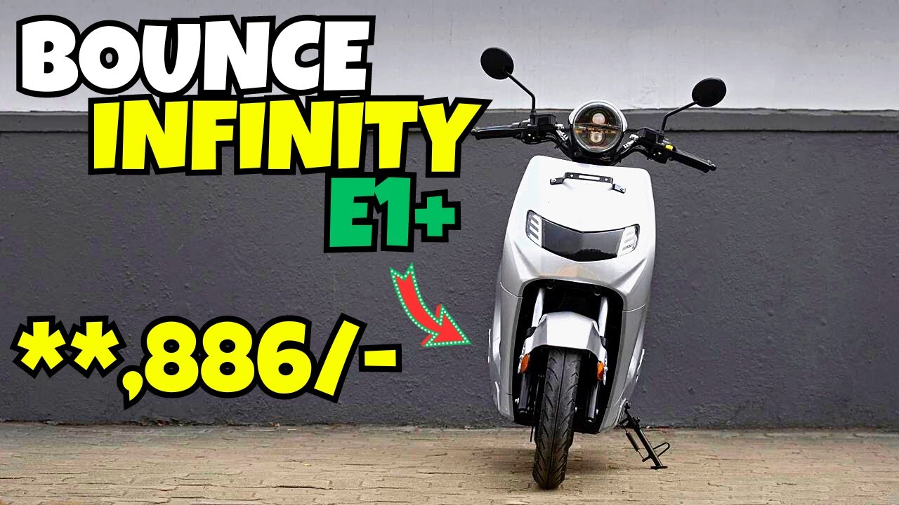 NEW Bounce Infinity E1+ Launch Video | New Update, Feature, Price ...