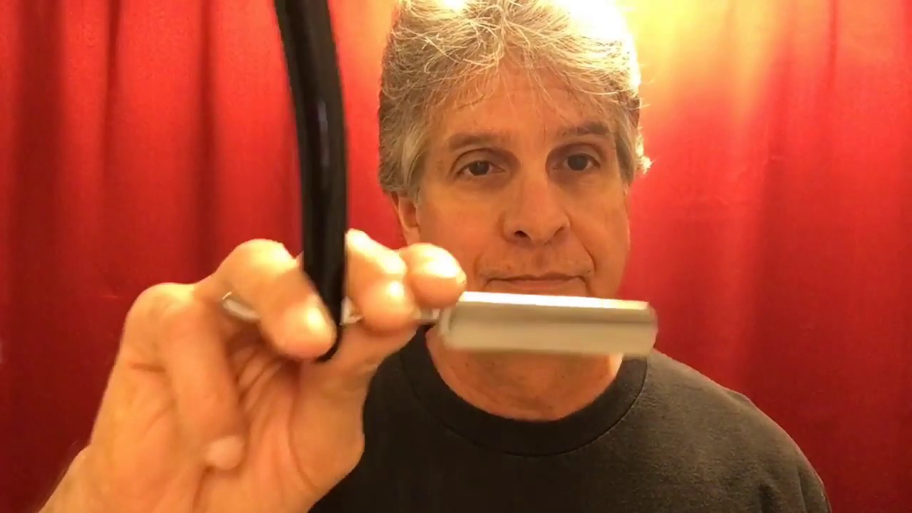 First Straight Razor Shave EVER... - YouTube