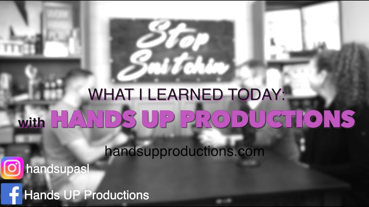 WHAT I LEARNED TODAY (with HANDS UP PRODUCTIONS) - YouTube