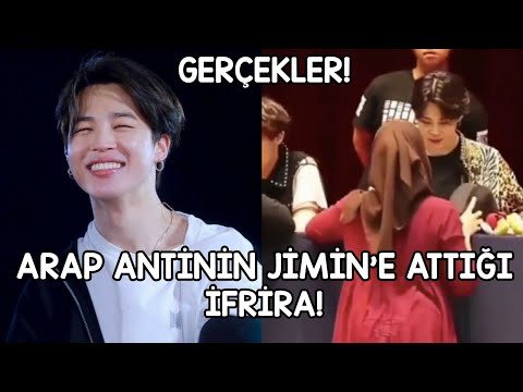Jimin'e iftira atan arap fan
