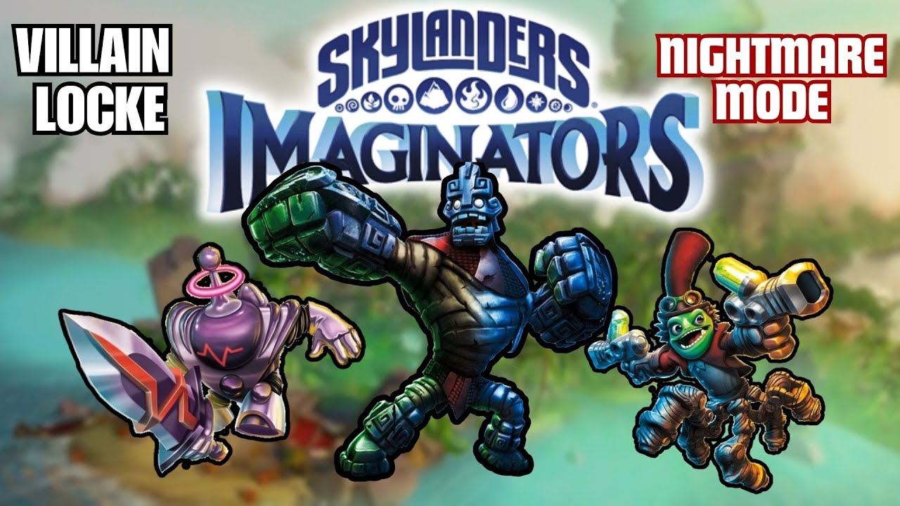 Skylanders Imaginators Villain Nightmare Locke LIVE 🔴 - YouTube