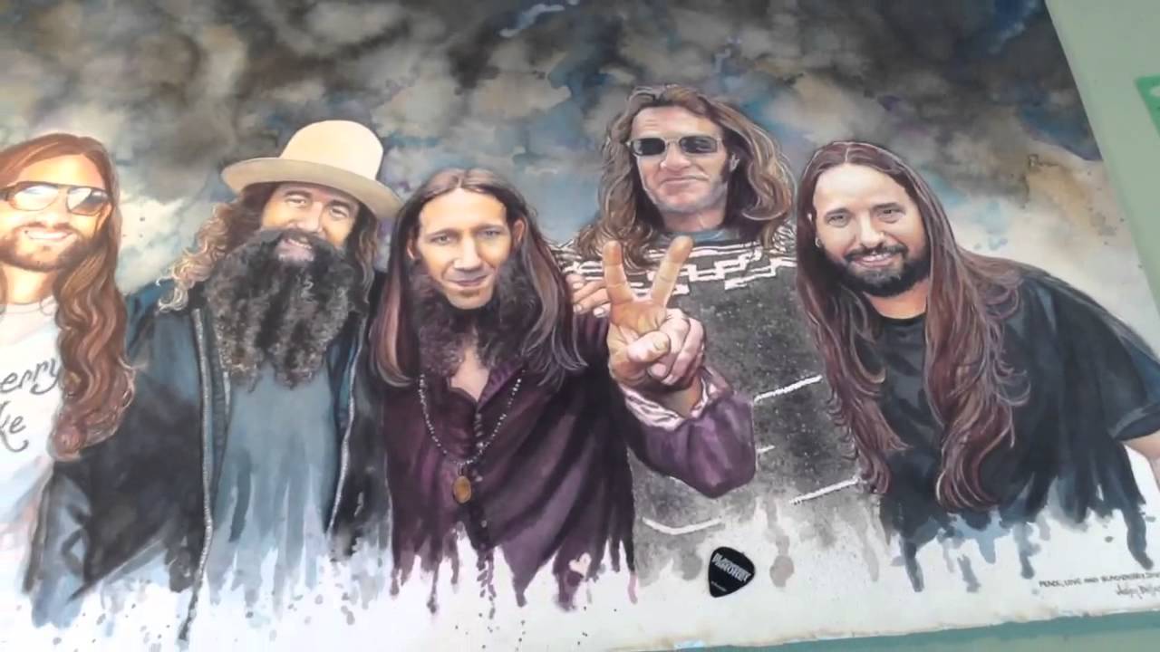 Blackberry Smoke painting Wesley Dallas Merritt - YouTube