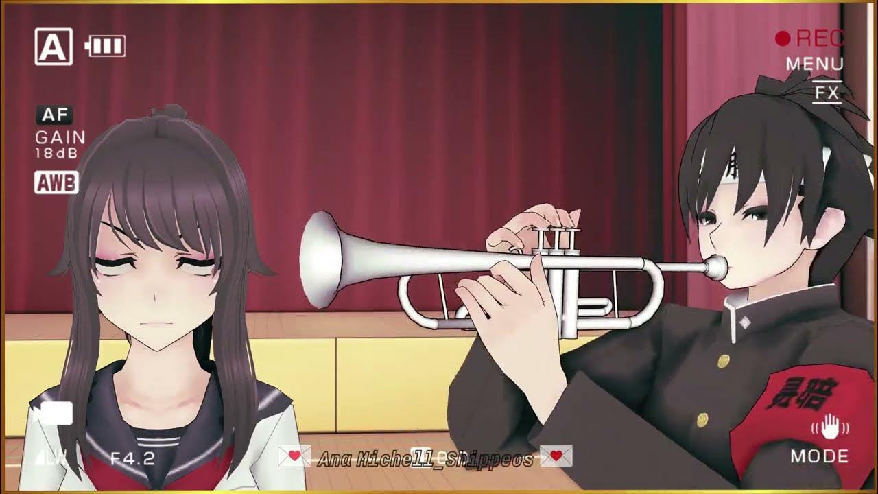 『MMD』 KIRBY AYANO BUDO 『YANDERE SIMULATOR』 - YouTube