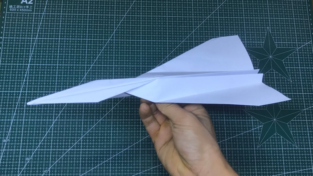 How to fold paper plane . model no.61 /DIY with Sai Naung - YouTube