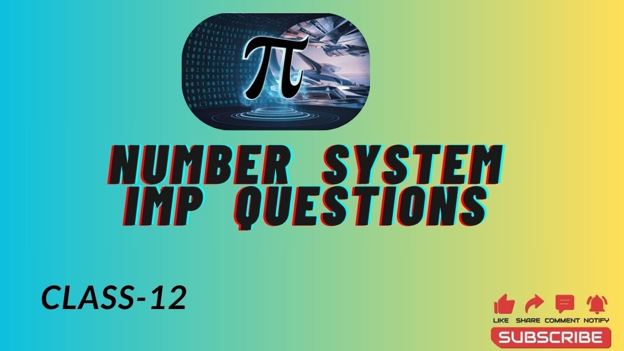 NUMBER SYSTEM IMP QUESTIONS BY POOJA MA'AM - YouTube