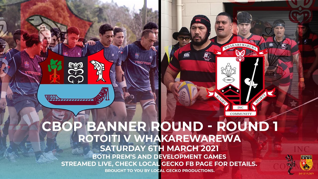Whakarewarewa v Rotoiti Prem's and Development matches - CBOP Banner ...