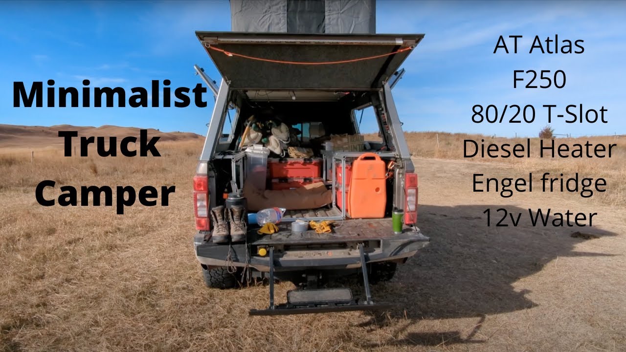 Truck Camper build out | AT Overland Atlas | F250 | Diesel heater ...