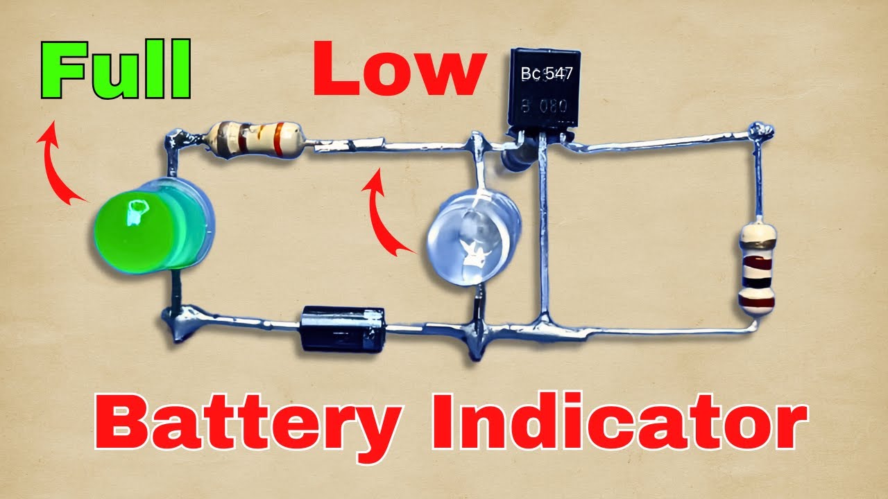 Battery Low Full Indicator | 3.7v Battery Charge Level Indicator ...