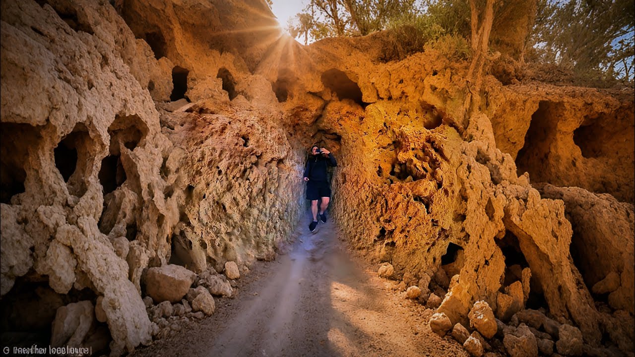 Gruta da Boneca Da pra acreditar que o vento criou isso - YouTube