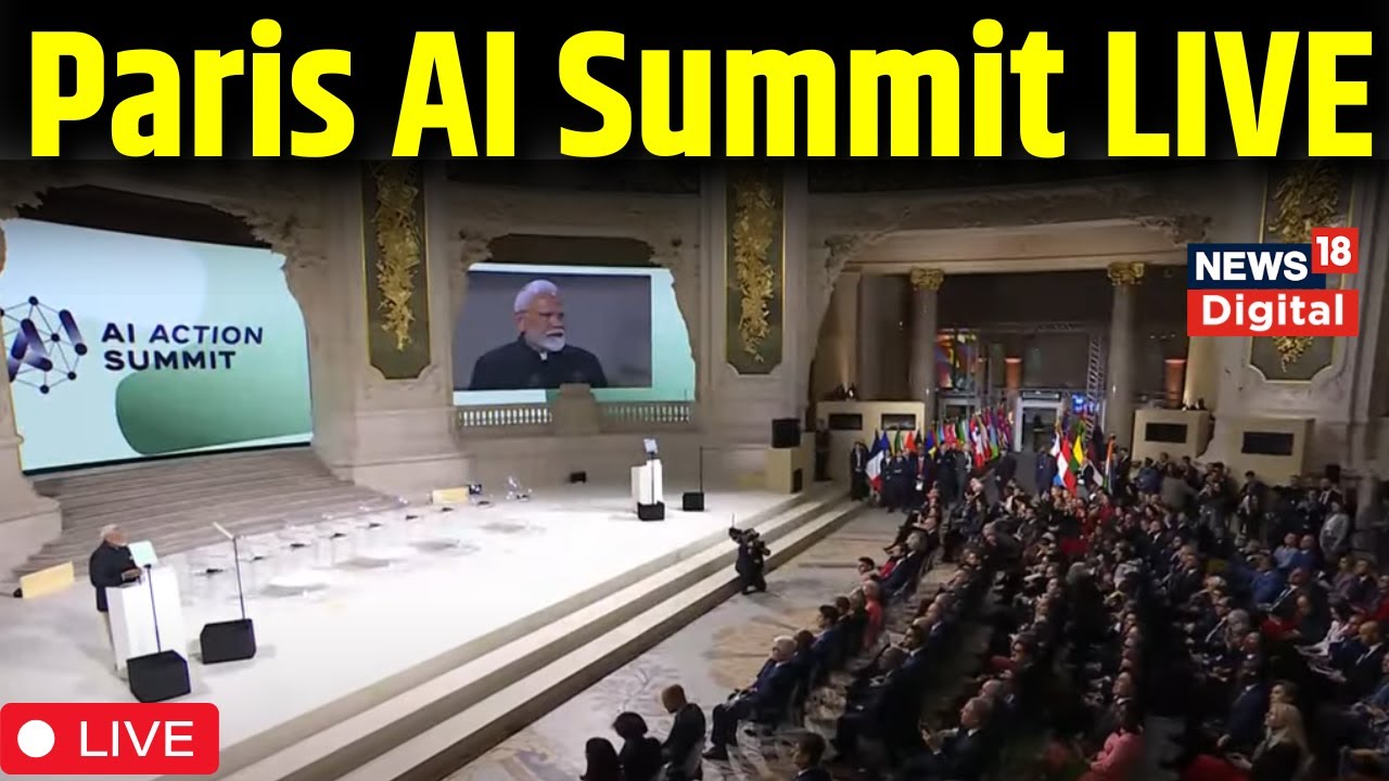 LIVE Paris AI Summit : PM Modi | French President Macron | Paris AI ...