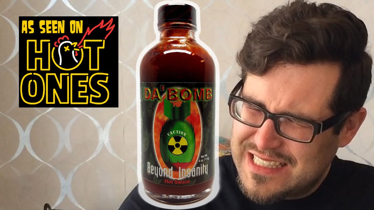 Da Bomb Beyond Insanity Hot Sauce! Hot Ones! - YouTube