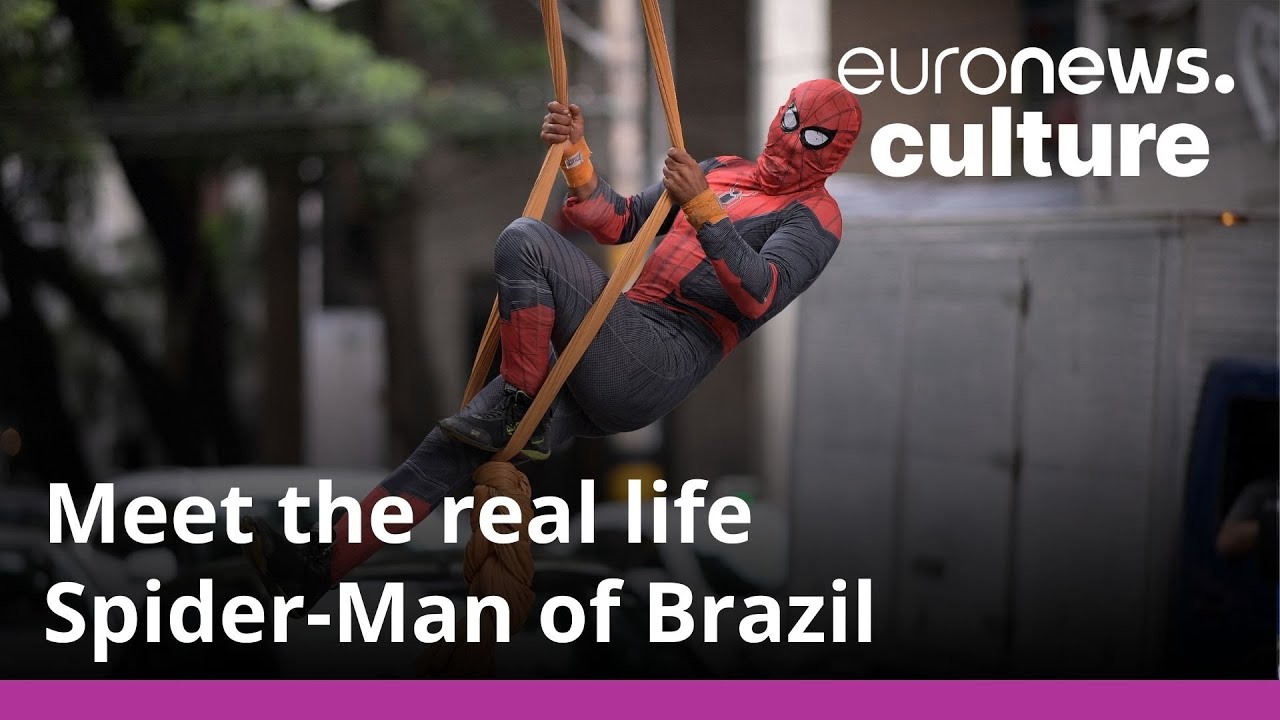 Meet the real life Spider-Man of Brazil - YouTube