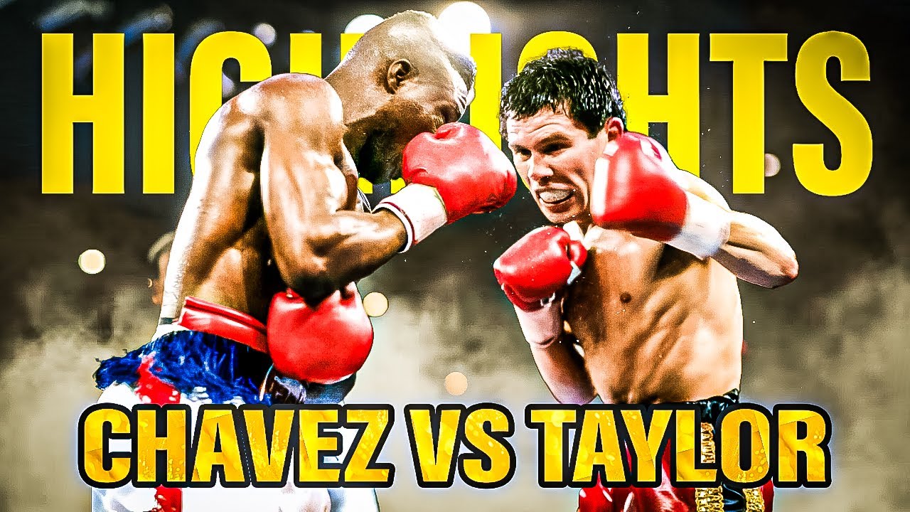 Julio César Chávez and Meldrick Taylor - YouTube