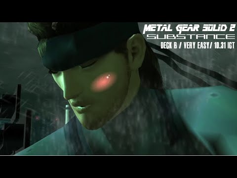 MGS2: Substance | PC | Deck B | Very Easy | 10.31 IGT - YouTube