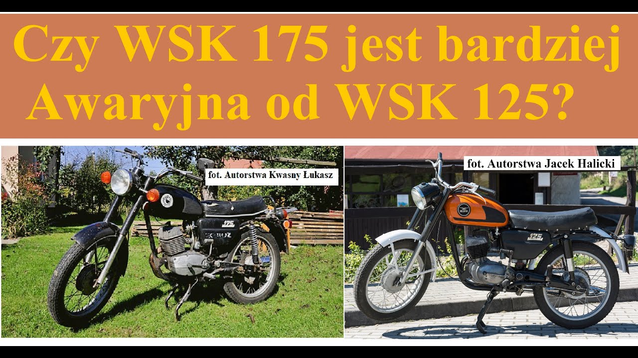 Czy WSK 175 jest bardziej Awaryjna od WSK 125 - YouTube