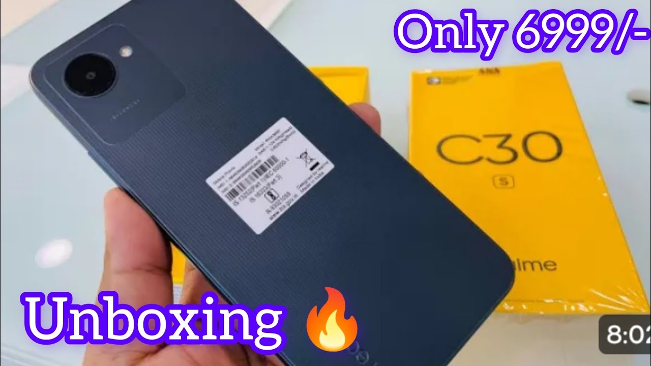 Realme C30 3/32 Gb Unboxing 🔥First Review 🔥||Realme C30 Price,Spec ...