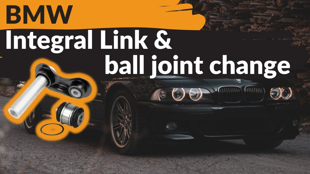 BMW - How to change rear wheel carrie bushing ball joint and integral ...