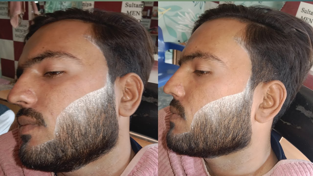 new #beared style | new khat beared style | #sultaniya #MEN,S #SALOON ...