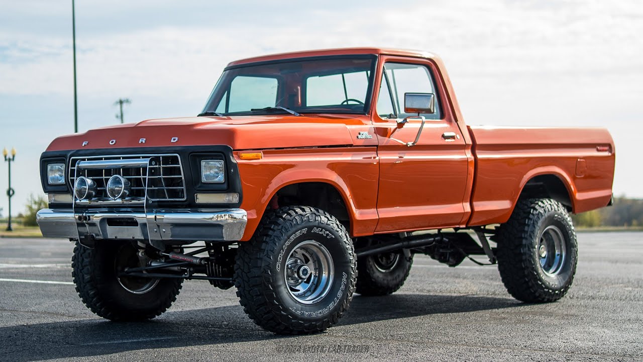 1978 Ford F-150 Custom Walk-around Video - YouTube