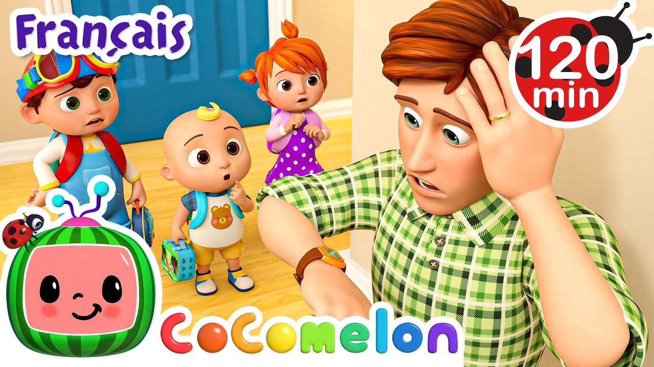 La routine des matins d'école | CoComelon en Français | Chansons pour ...