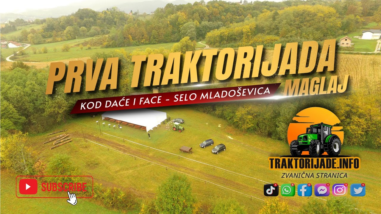 PRVA TRAKTORIJADA - MAGLAJ - KATEGORIJA OD 60 do 80ks - YouTube