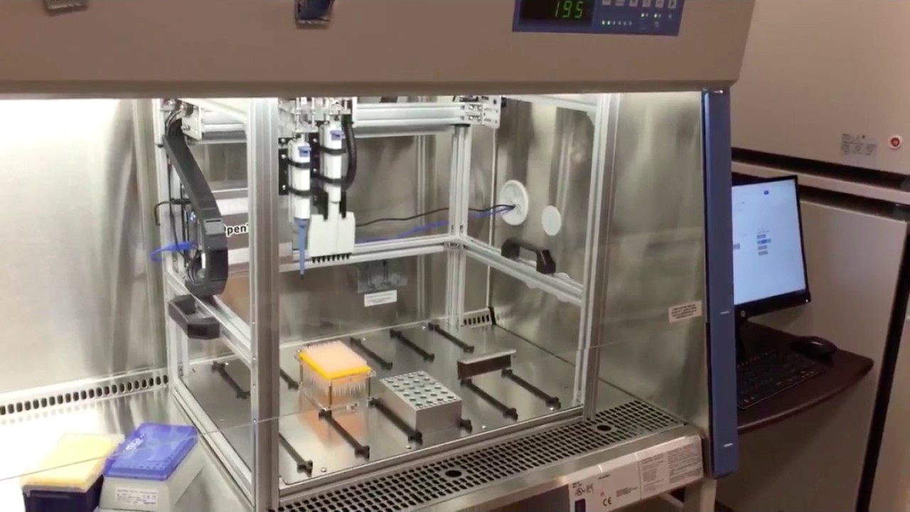 U Mass Medical setting up OT-One Hood - YouTube