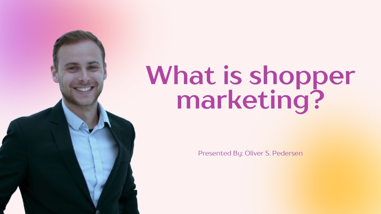 What is shopper marketing? - YouTube