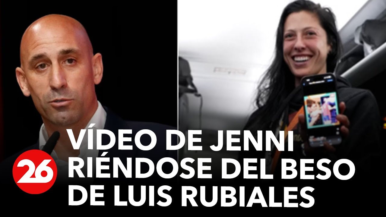 Filtran un video de Jenni Hermoso riéndose del beso de Luis Rubiales en ...