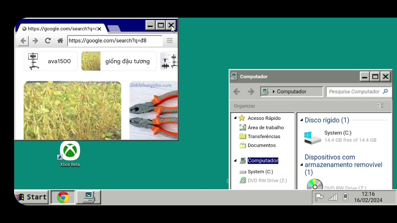 Win95 simu error crhome - YouTube