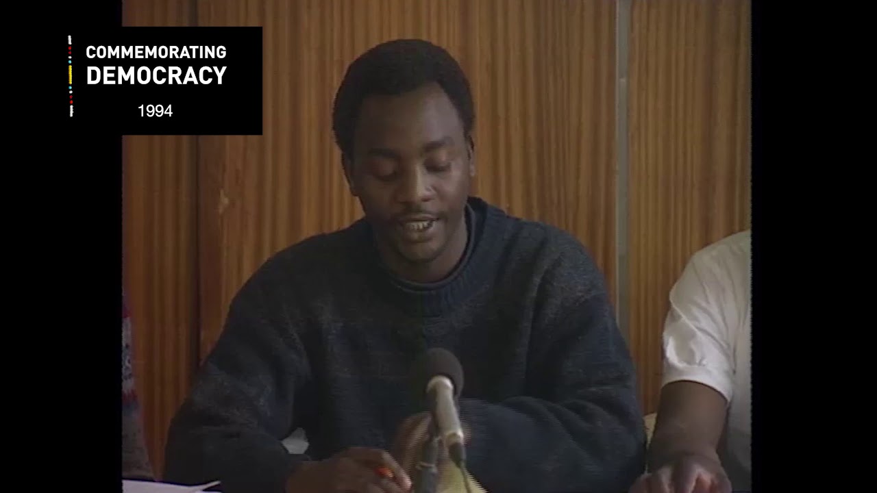 Celebrating 30 years of Democracy: 20 March 1994 - YouTube