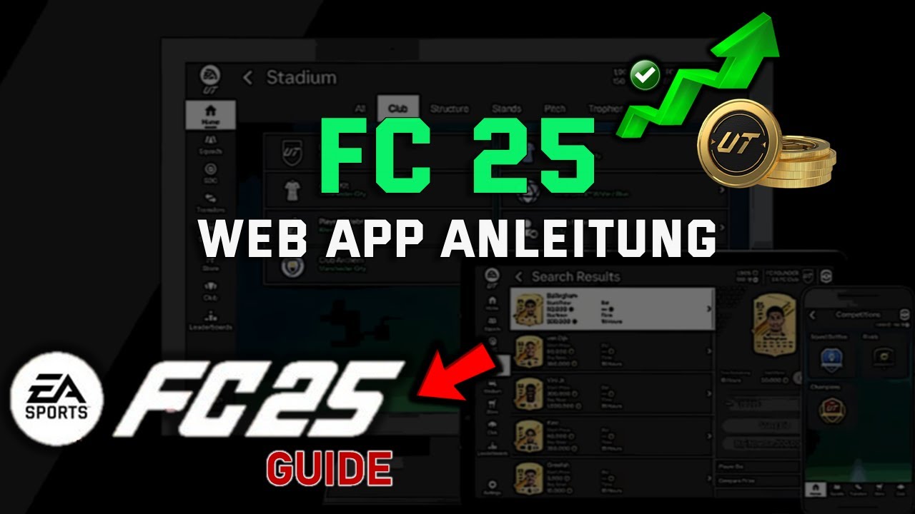 So startest du richtig in die Web App in FC 25 😱🤝 | EA FC 25 Guide ...