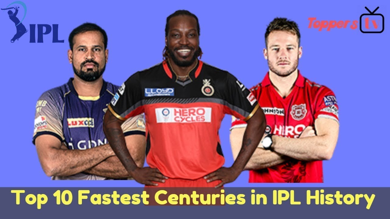 Top 10 Fastest Centuries in IPL History (2008-2017) | IPL 2018 ...