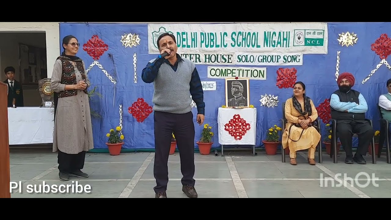 Inter House Solo Song Competition DPS Nigahi - YouTube