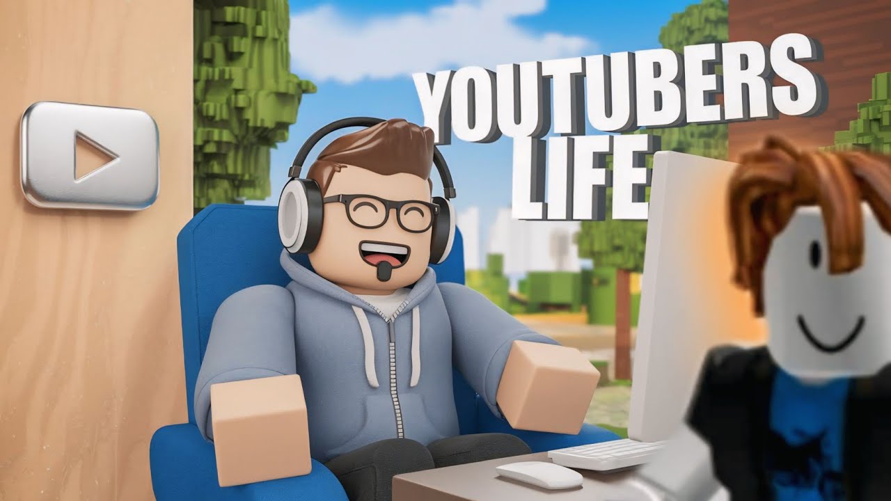 The life style of YouTuber on Roblox Youtuber z simulator - YouTube