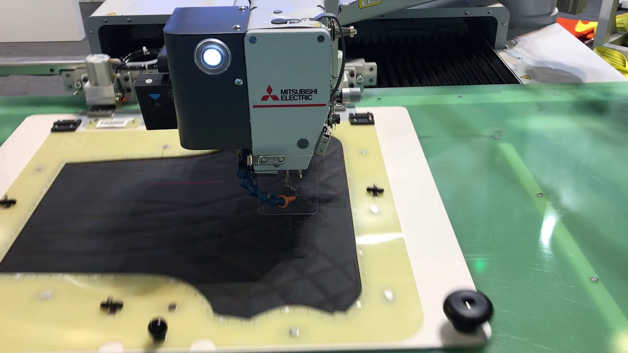 PLK-J6040 Seat JUKI Industrial Sewing Machines - YouTube