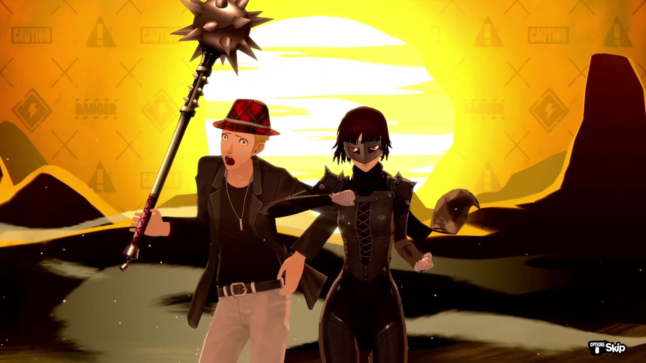 P5R Shido boss battle - YouTube