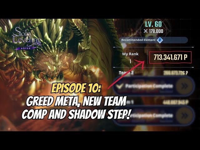 EP 10: 713m Water POD ft. Greed Meta, New Team Comps and More Shadow Step Mastery! - Solo ...
