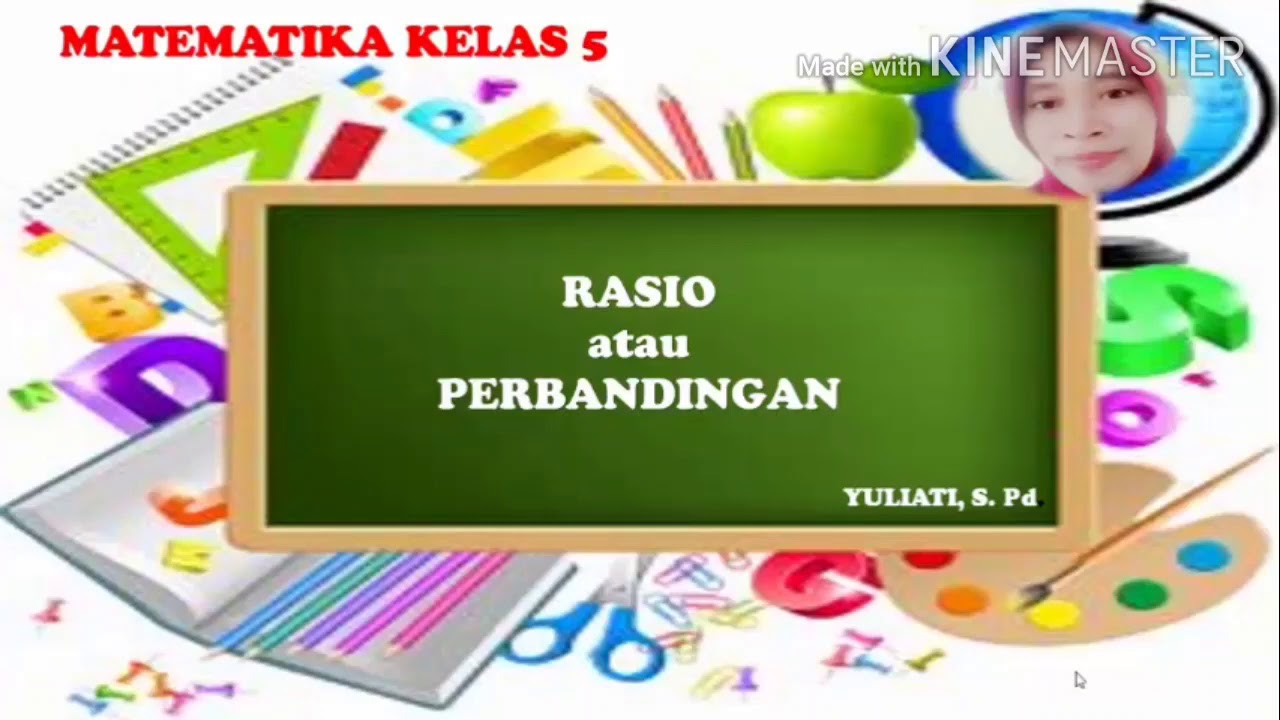 Matematika Kelas 5 tentang Rasio atau Perbandingan - YouTube