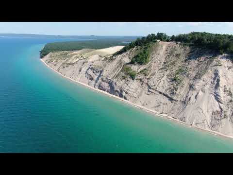 Pyramid Point Overlook, Maple City Michigan - YouTube