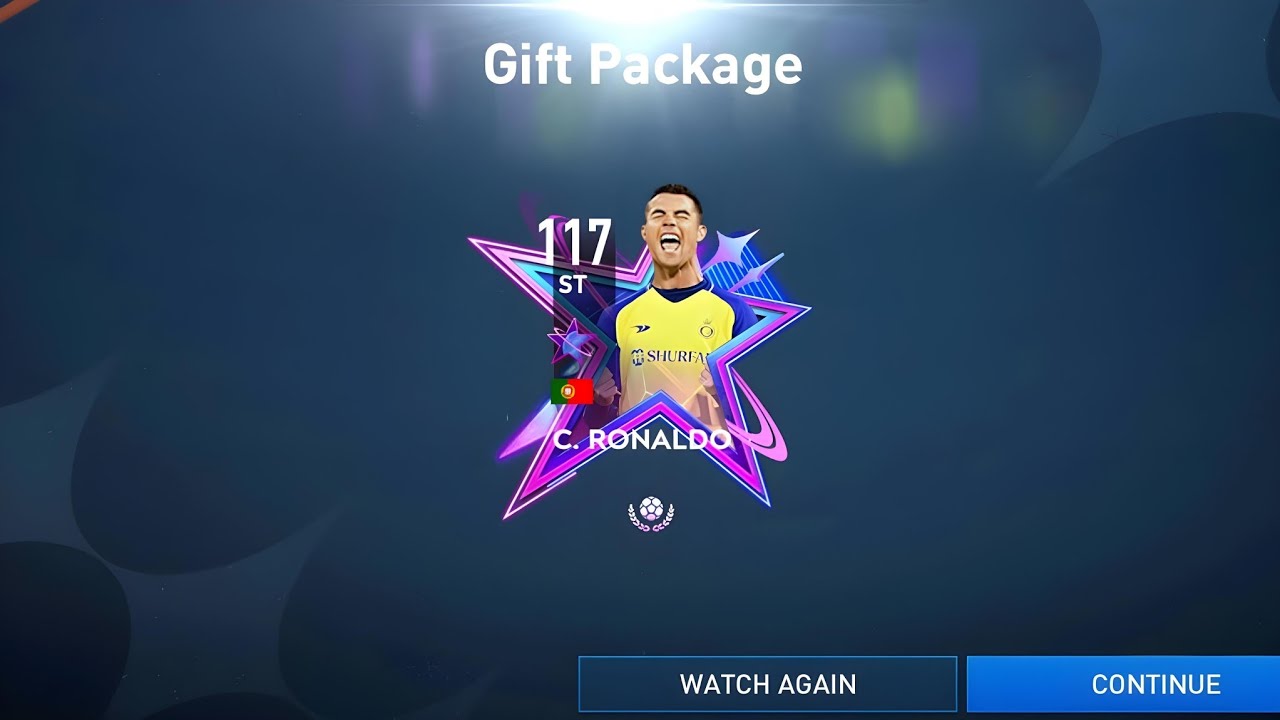 FREE 117 OVR RONALDO!! RETRO STARS GIFT PACKAGE FIFA MOBILE - YouTube