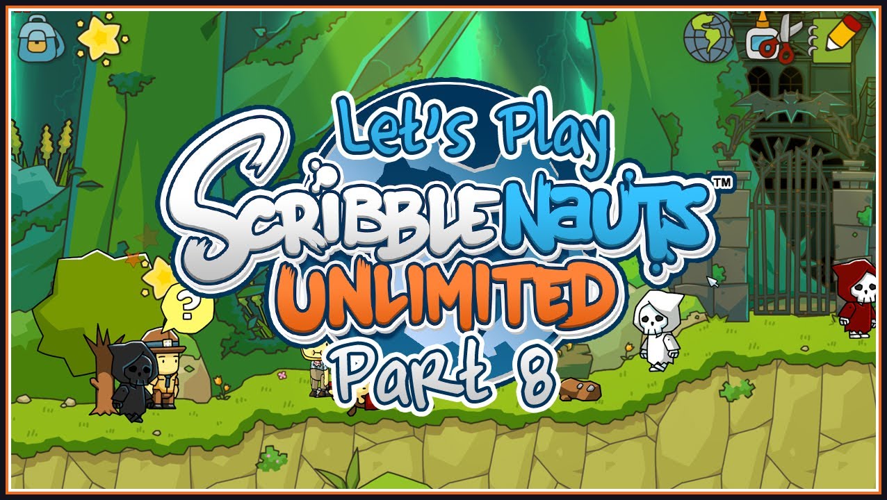 Let's Play Scribblenauts Unlimited - Part 8: Crazy Cat Maxwell. - YouTube