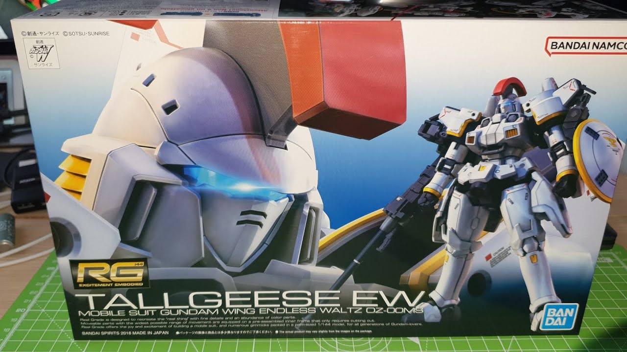[ Unboxing ] - RG Tallgeese EW - Showing all runners with undergate ...