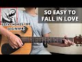 So Easy To Fall In Love - Olivia Dean No Capo! Easy Chords For Beginner ...